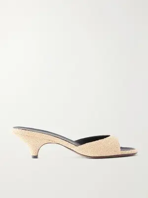 NEOUS Hynia 40 Raffia Mules