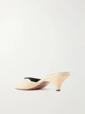 NEOUS Hynia 40 Raffia Mules