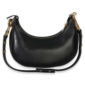 Celine Smooth Calfskin Ava Strap Bag - Black