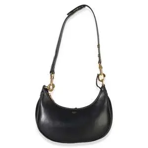 Celine Smooth Calfskin Ava Strap Bag - Black