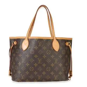 LOUIS VUITTON Monogram Canvas Neverfull Pm - Brown