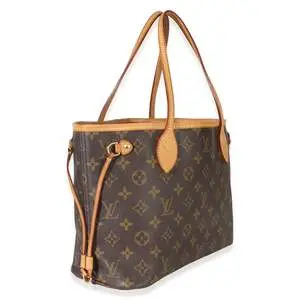 LOUIS VUITTON Monogram Canvas Neverfull Pm - Brown