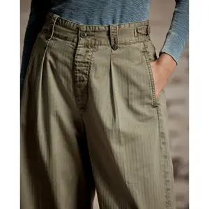 Ralph Lauren Cotton Cropped Wide-leg Pant