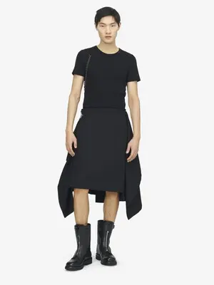 Alexander McQueen Draped Kilt
