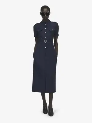 Alexander McQueen Uniform Midi Dress