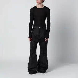 Rick Owens Strapped Wide Bela Pants