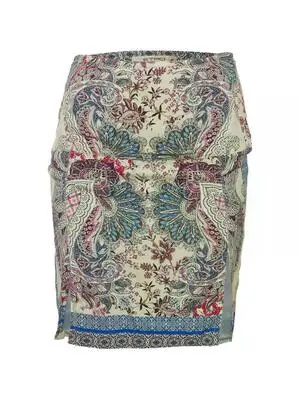 Etro Floral-print Mini Skirt