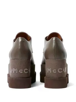 Stella McCartney Elyse Logo-detail Derby Shoes