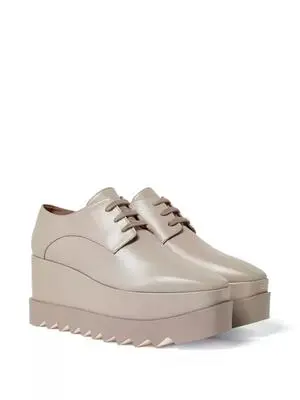 Stella McCartney Elyse Platform Derby Shoes - Neutrals