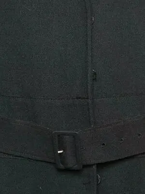 Prada Belted Wool Overcoat