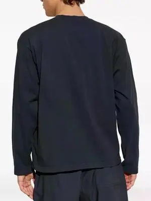 Stone Island Logo-patch Long-sleeve T-shirt - Blue