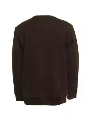 Moschino Logo-embossed Crew Neck Sweatshirt