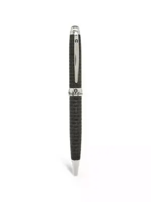 AIGNER Resin Enamel Ballpoint Pen - Black