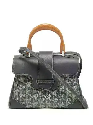Goyard Saigon Souple Satchel Bag - Grey