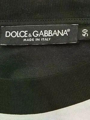 Dolce & Gabbana Card-print Jersey T-shirt