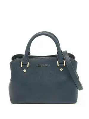 Michael Kors Savannah Small Saffiano Tote Bag - Blue