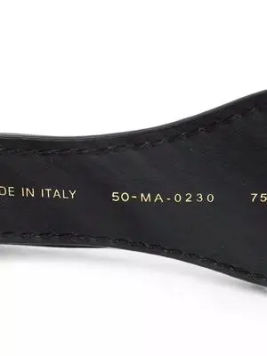 Dior Embroidered Canvas Belt
