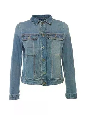 Zadig&Voltaire Denim Button-up Jacket - Blue