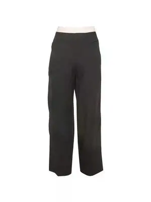 Sonia Rykiel Paris Crepe Pleated Trousers