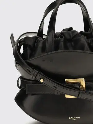 Balmain Leather Shoulder Bag