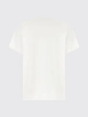 GANNI Crewneck T-shirt With Contrast Logo Print