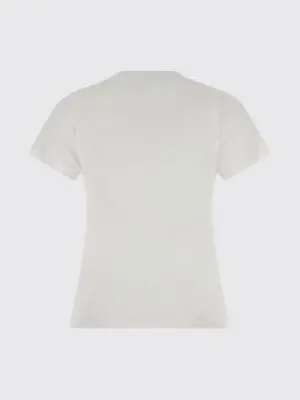 GANNI Cotton T-shirt With Graphic Print