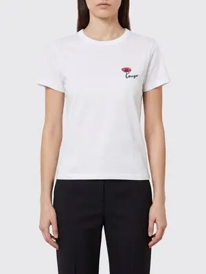 Kenzo Slim Fit Contrasting Logo Cotton T-shirt