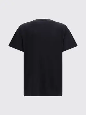 GANNI Slim Fit Cotton T-shirt With Graphic Print - Charcoal