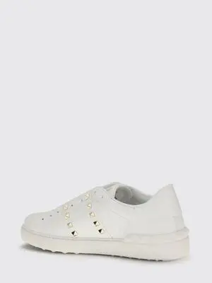 Valentino Garavani Rockstud Untitled Calf Leather Sneakers