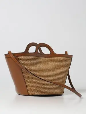 Marni Tropicalia Leather And Raffia Bag