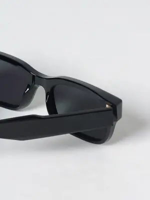 OPHY X BORSALINO Marcello Rectangular Acetate Sunglasses - Black