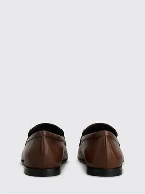 TOD'S Timeless Logo Loafers In Smooth Calfskin