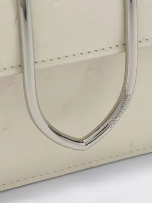 Jacquemus Le Bambino Long Shoulder Bag In Embossed Calfskin