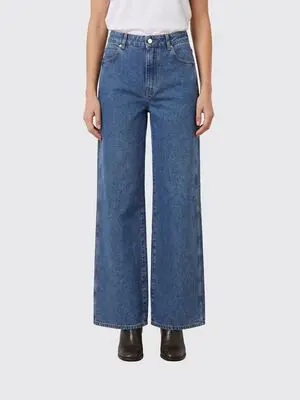 Balmain High-waisted Wide-leg Jeans - Blue
