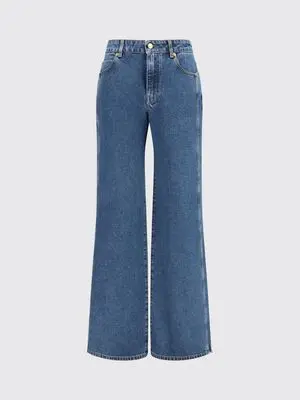 Balmain High-waisted Wide-leg Jeans