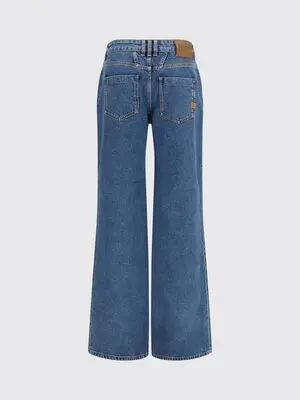 Balmain High-waisted Wide-leg Jeans