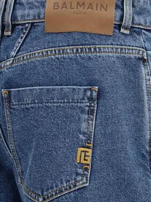 Balmain High-waisted Wide-leg Jeans