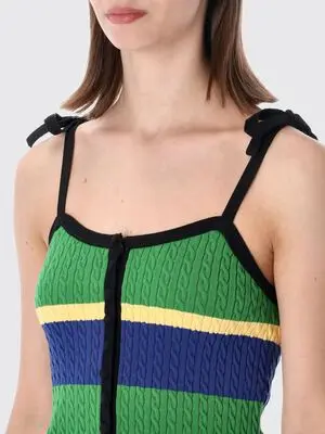 Polo Ralph Lauren Knit Top With Tie Detail