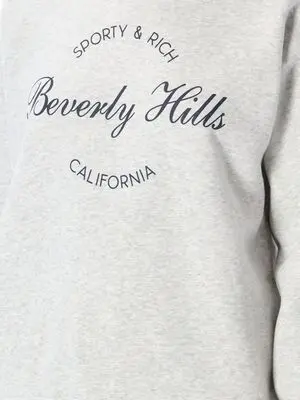 SPORTY & RICH Beverly Hills California Sweatshirt