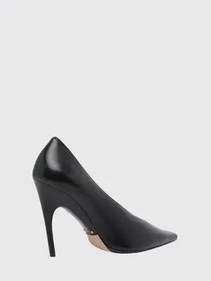 Balenciaga Duchesse Calfskin Leather Pumps With High Stiletto Heel - Black