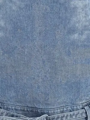 DIESEL® Denim Off-the-shoulder Top - Blue
