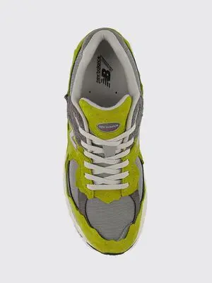NEW BALANCE 2002r Suede And Mesh Sneakers - Grey
