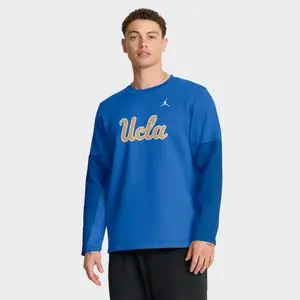 JORDAN BRAND Ucla Bruins Therma-fit Long Sleeve T-shirt - Blue