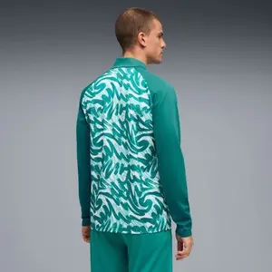 PUMA Portugal National Team Pre-match Quarter-zip Top - Green