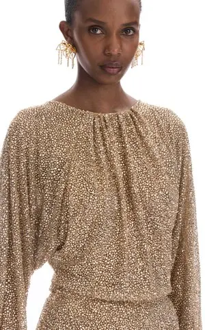 Oscar De La Renta Crystal-embroidered Caftan