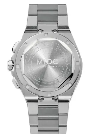 MIDO Multifort Chronograph Automatic Stainless Steel Bracelet Watch - Silver