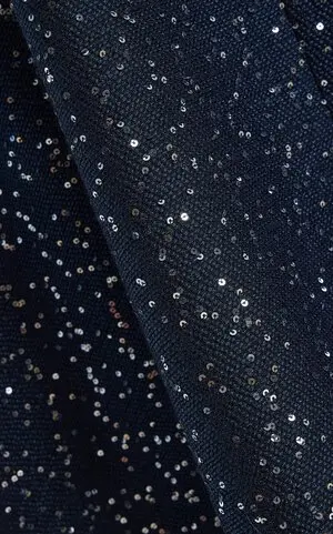 Oscar De La Renta Sequin Tweed A-line Midi Skirt