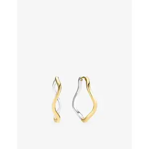 SIF JAKOBS Ellera Waves Hoop Earrings - Gold