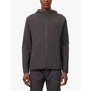 ARNE Active Technical Windbreaker Woven Jacket - Grey