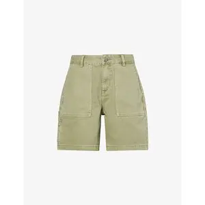 ARNE Carpenter Patch-pocket Denim Shorts